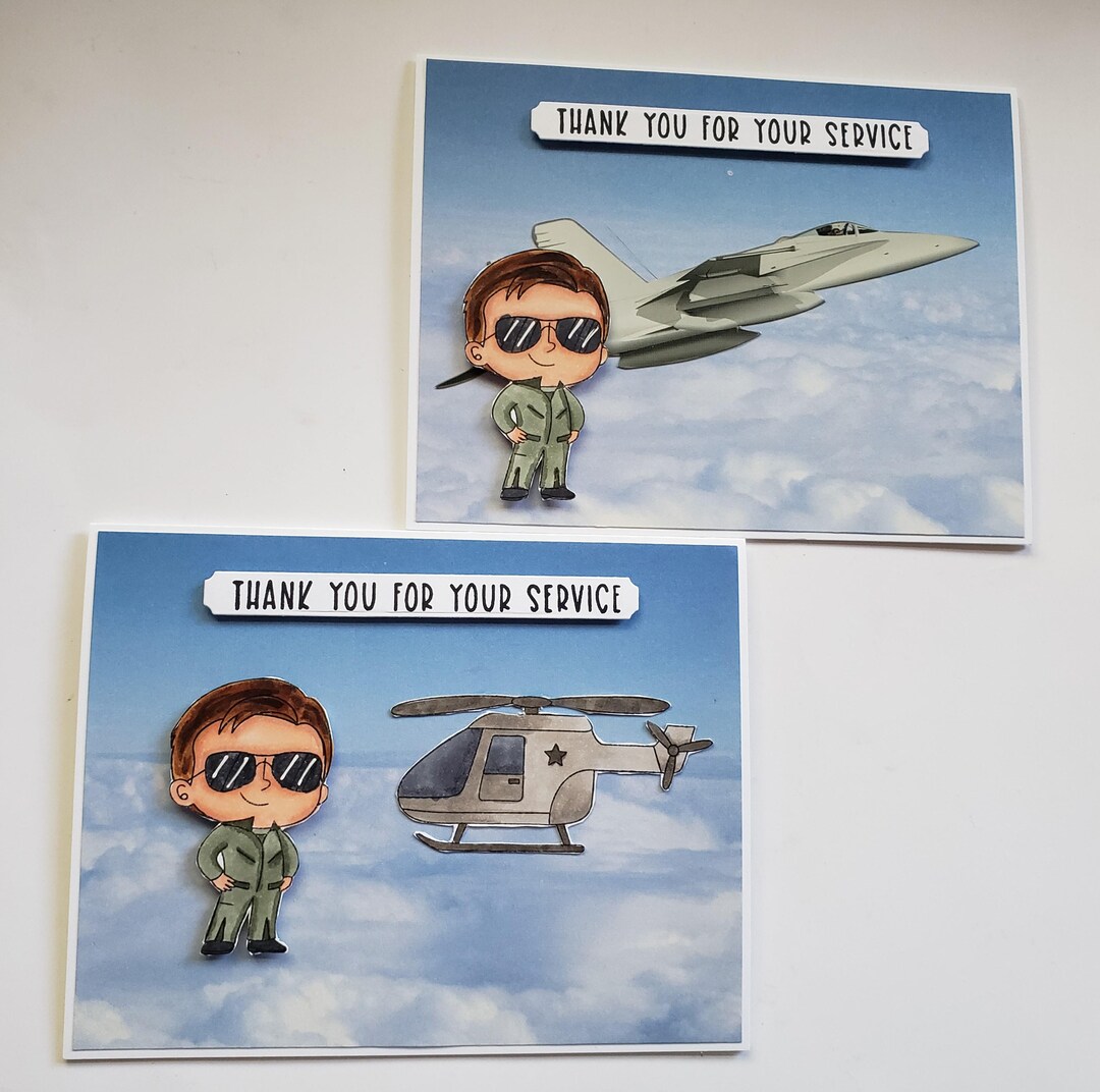 Thank You for Your Service - Air Force - Etsy