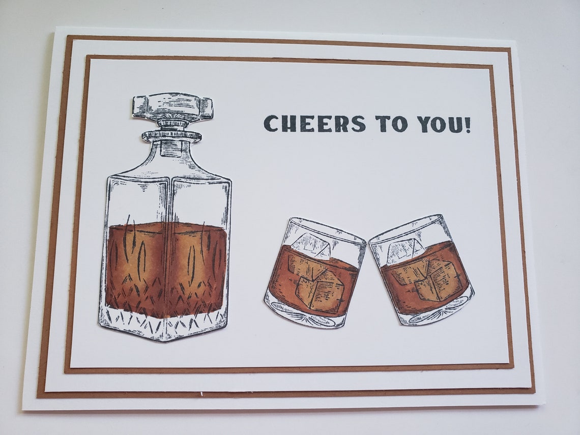 Cheers to You Birthday Card - Etsy