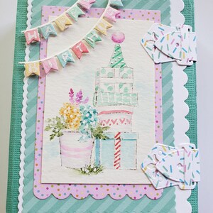 Birthday Themed Keepsake Book - Etsy