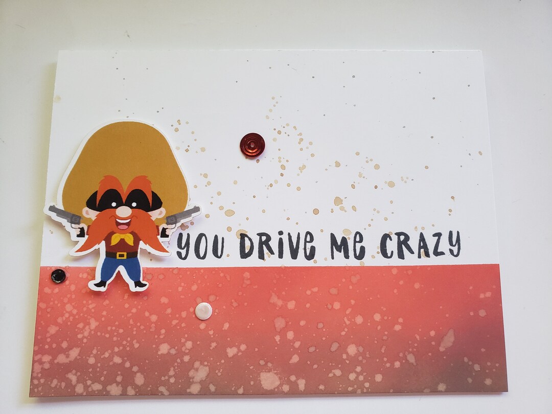 Looney Tunes Yosemite Sam Card - Etsy