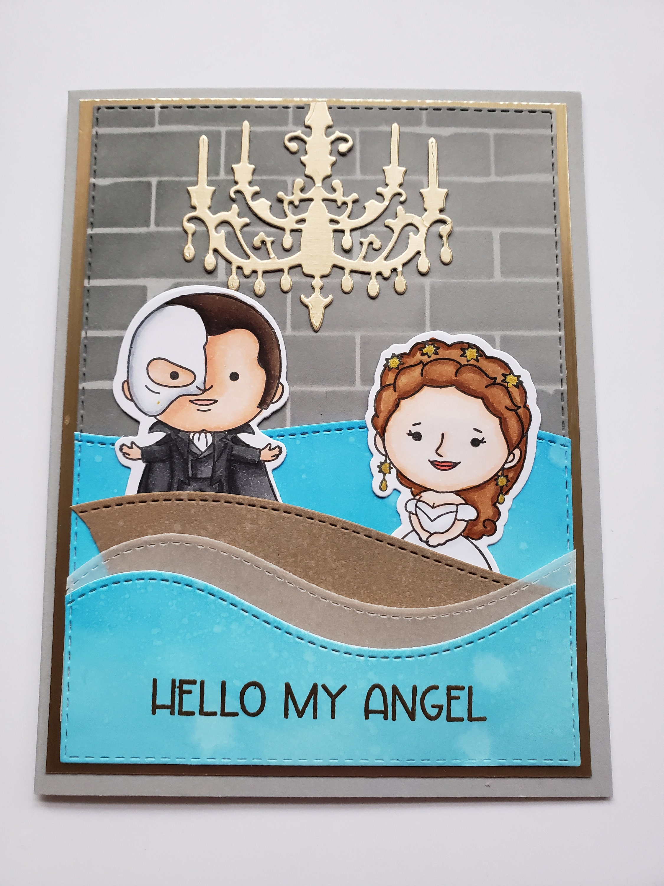 Phantom of the Opera Angel Card - Etsy