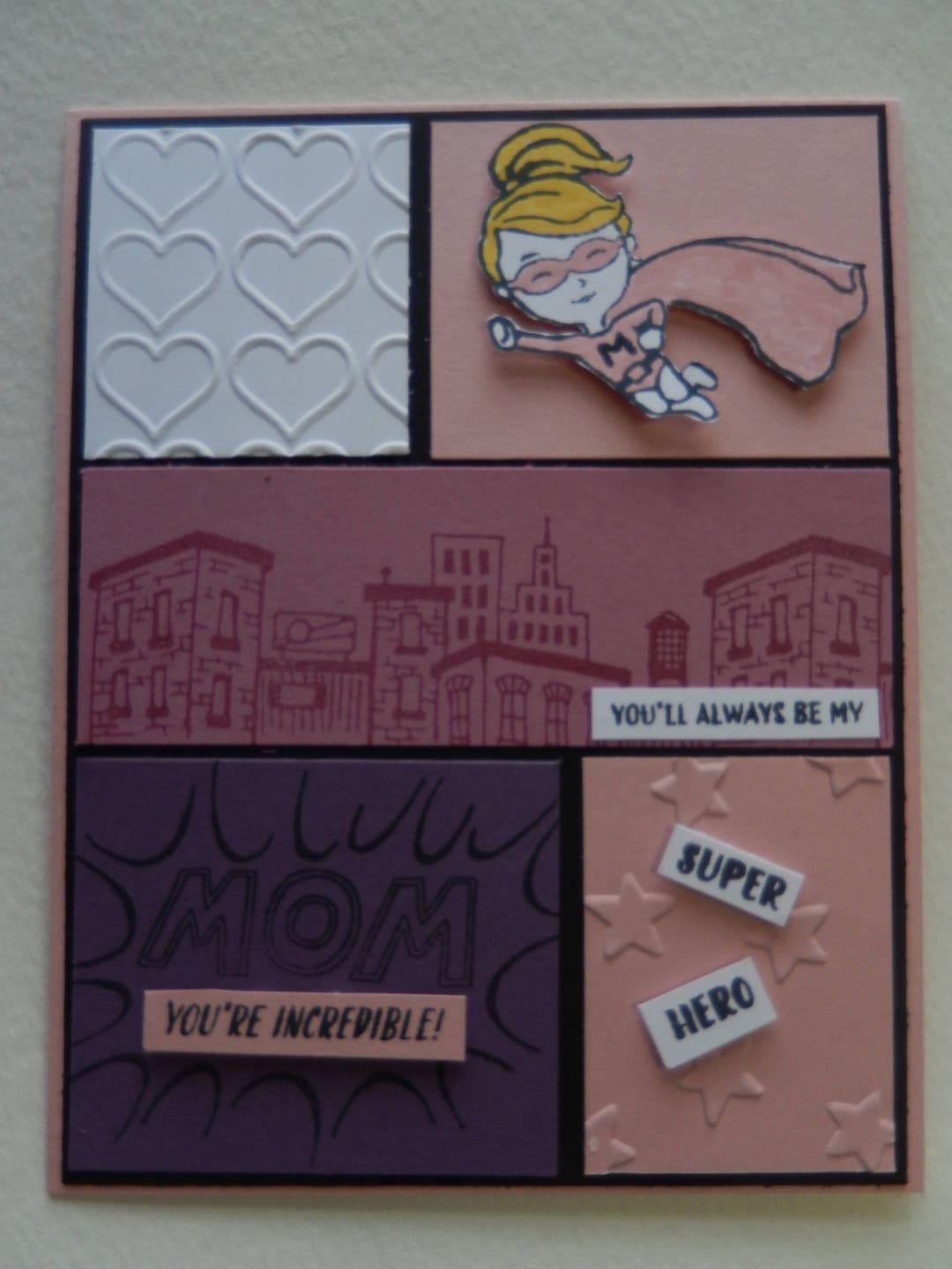 You'll Always Be My Super Hero Mother's Day Card - Etsy