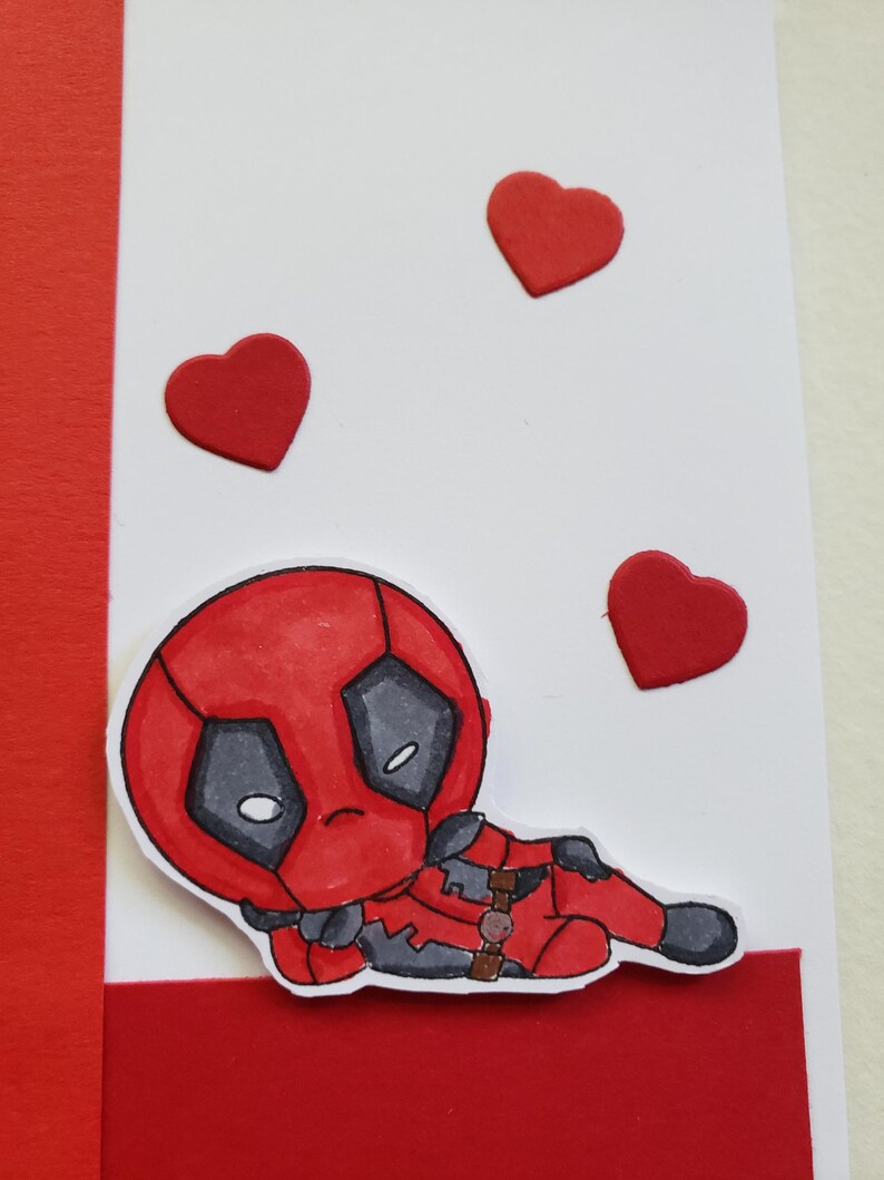 Deadpool I Love You More Than Chimichangas Card - Etsy
