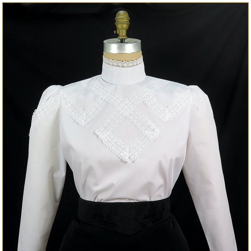 Victorian Blouse - Etsy UK