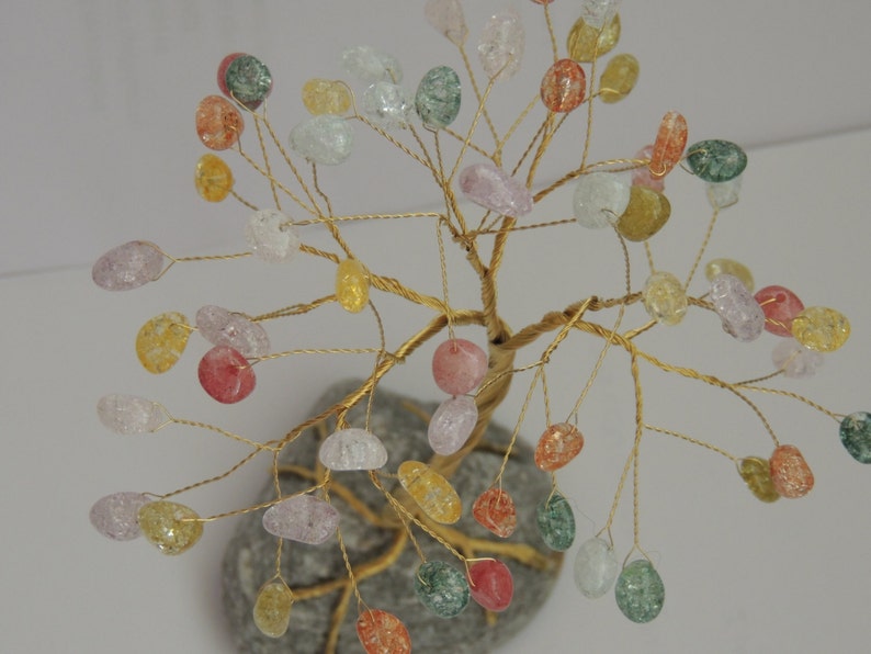 Gemstone Tree Gem Tree Rainbow Decor Crystal Tree | Etsy
