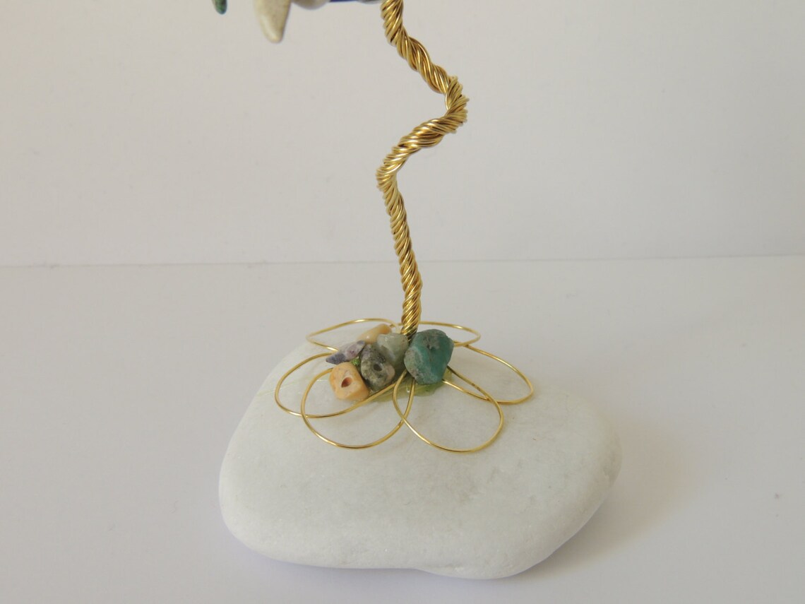 Multi Color Gemstone Tree Rainbow Wire Tree Healing - Etsy