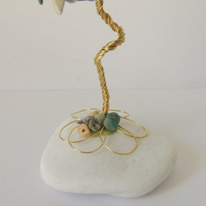 Multi Color Gemstone Tree, Rainbow Wire Tree, Healing Crystals, Tree of ...