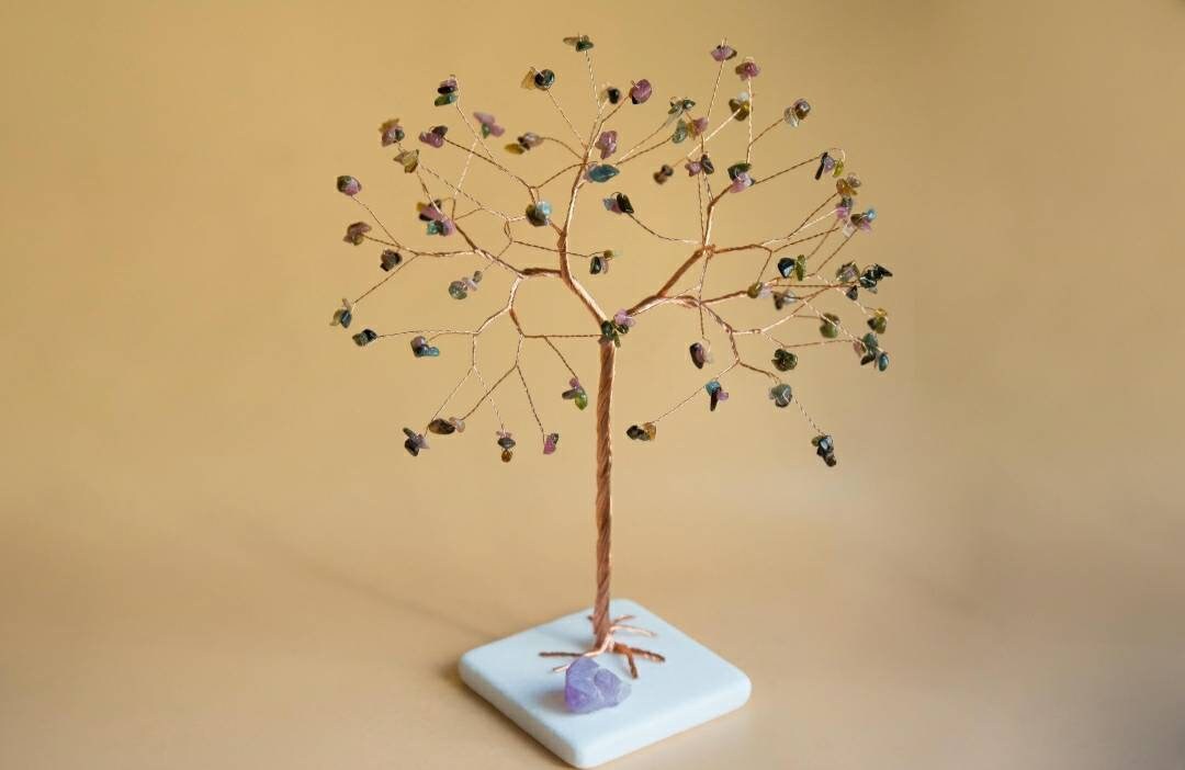 Wedding Cake Topper, Tree of Life Cake Topper With Birthstones ...