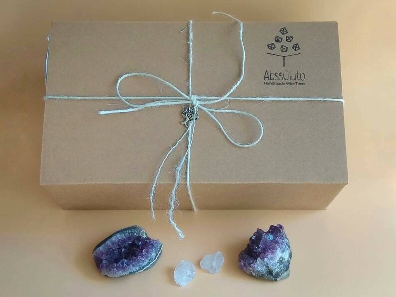 Gemstone Tree Gem Tree Rainbow Decor Crystal Tree | Etsy