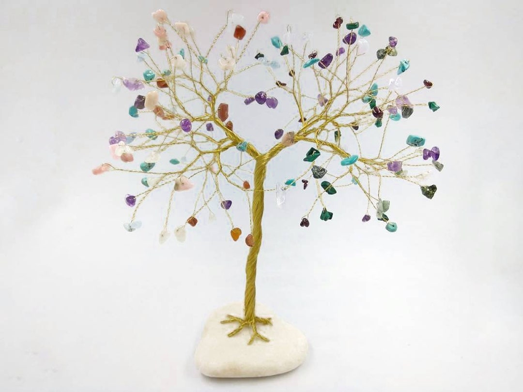 Family Tree Sculpture, Personalised Couple Gift, Wire Tree Sculpture ...