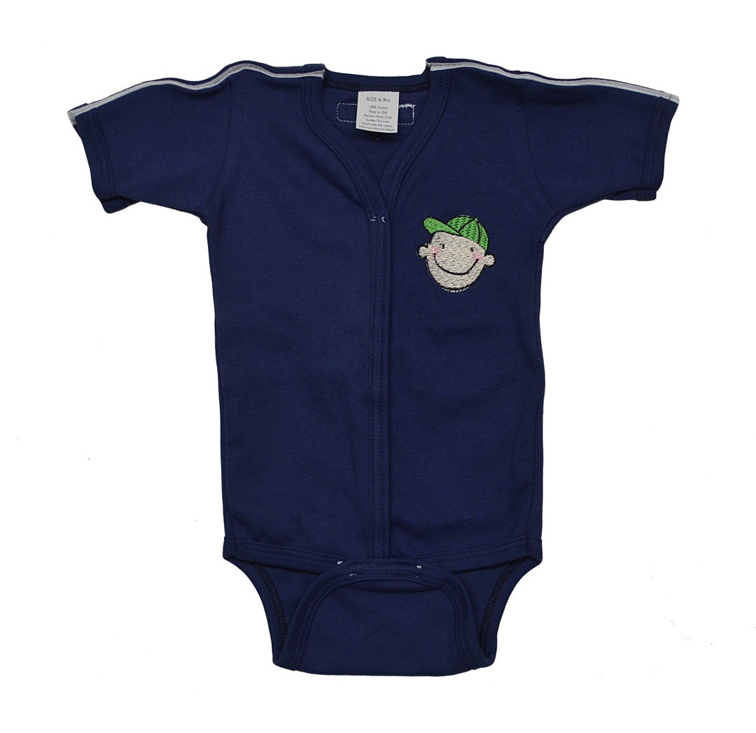 Medical and G-tube Accessible One-piece Bodysuit/adaptive Medical ...