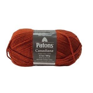 Patons CANADIANA Yarn 3.5oz 205yds Choose Color - Etsy
