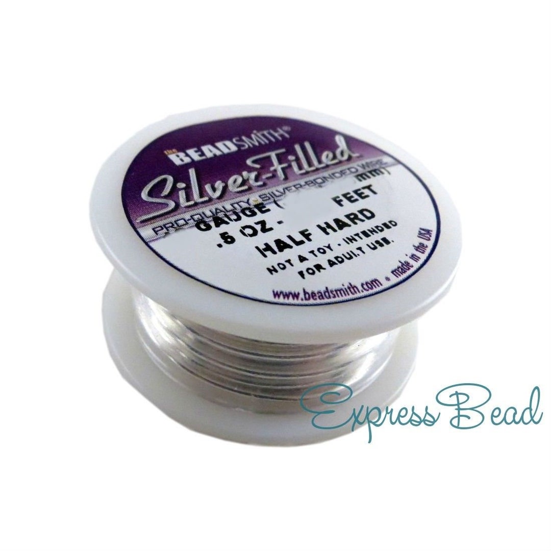 Silver Filled HALF HARD Wire by Beadsmith - Etsy