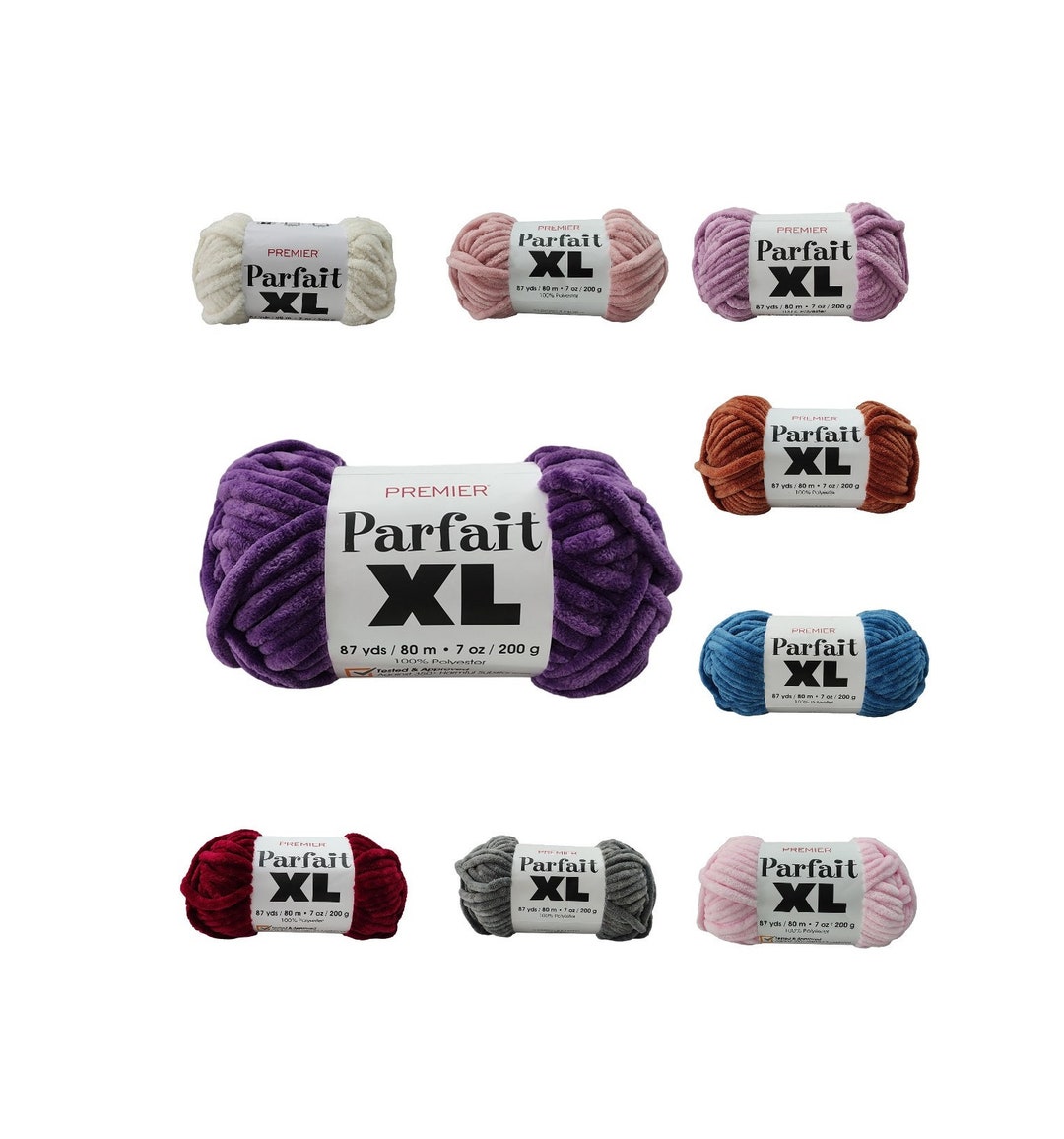 Premier PARFAIT XL Yarn 7 Oz 87 Yds Choose Color - Etsy