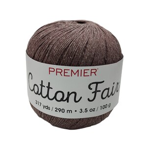 Premier Cotton Fair Yarn 3.5oz 317 Yds Choose Color - Etsy