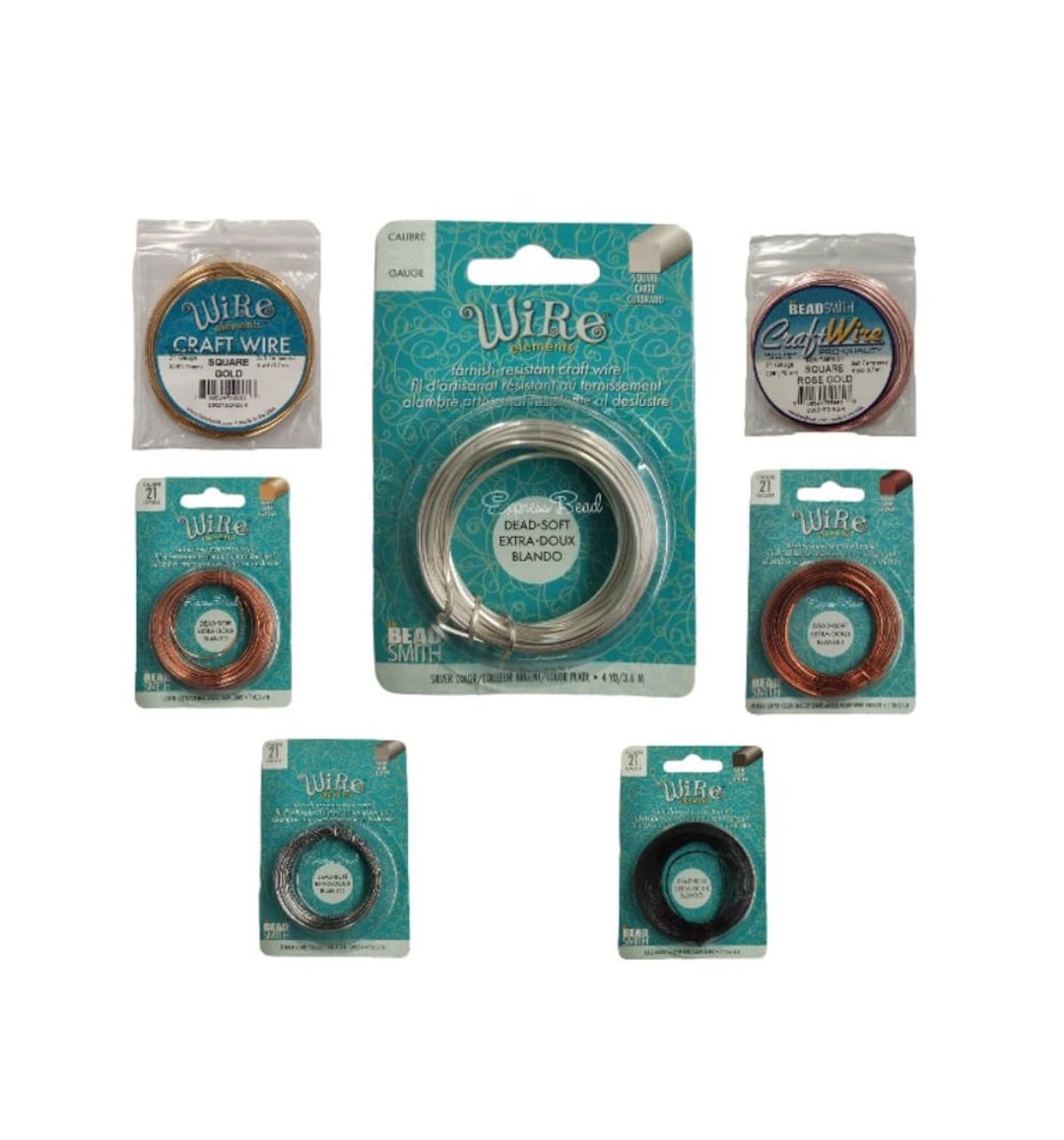 18 Gauge Square Wire SOFT Temper by Beadsmith - Etsy