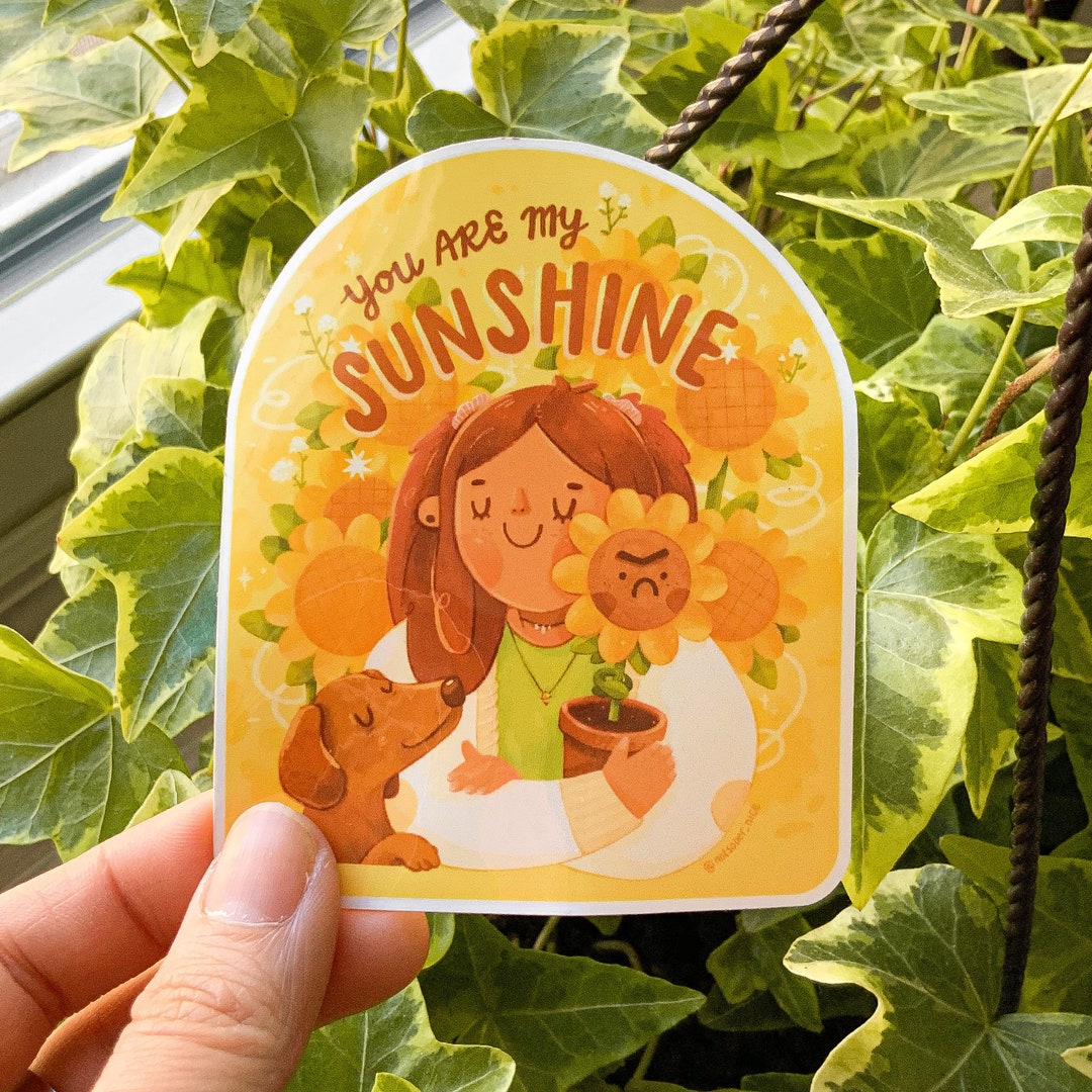 Sunshine Sticker - Etsy