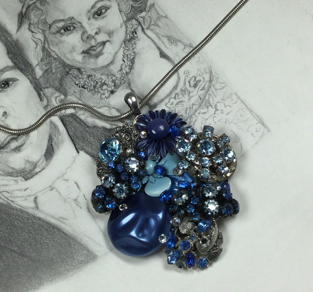 Custom Made Bridgerton/ Named twilight/ Lady Whistledown Style/ Blue ...