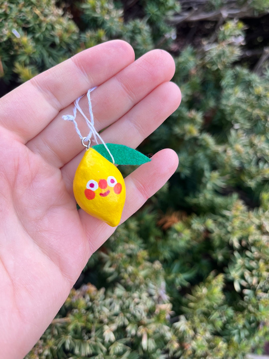 Lemon Ornament - Etsy