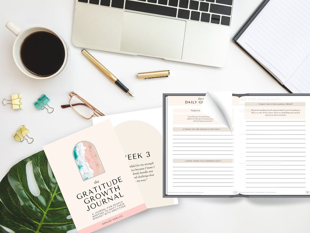 A 30-day Gratitude Growth Journal Digital Download Guided Journaling ...