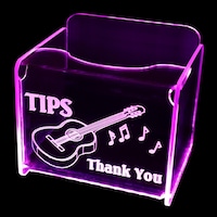 Tip Jar for Musician Music Band Tip Jar Qr Code Sign Accepted ...