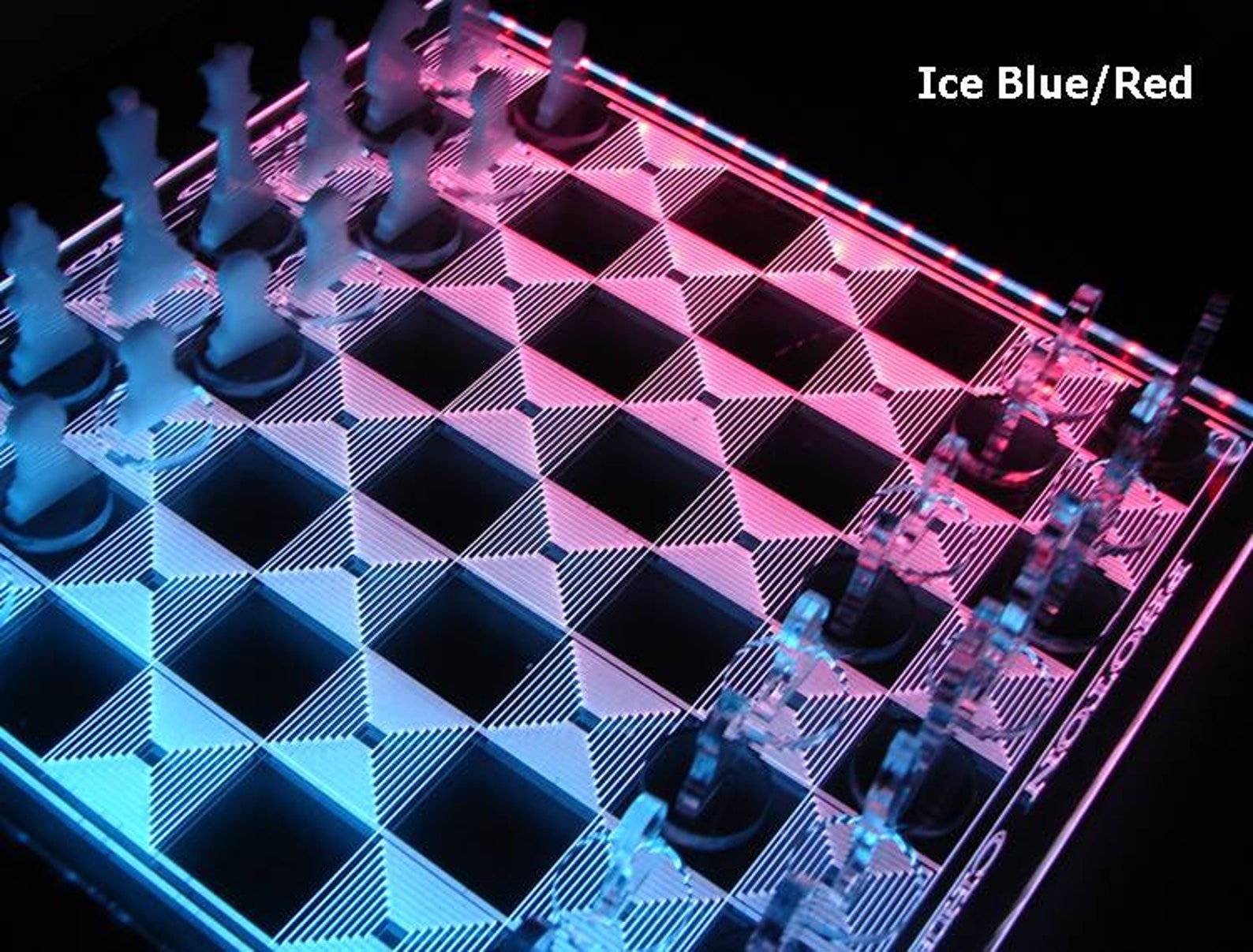 PHOTON CHESS LED Glowing Chessboard - Etsy