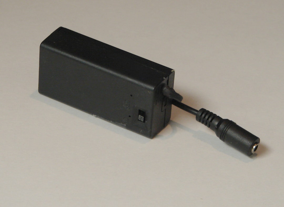 9 Volt Battery Adapter With Switch (separate Purchase) - Etsy