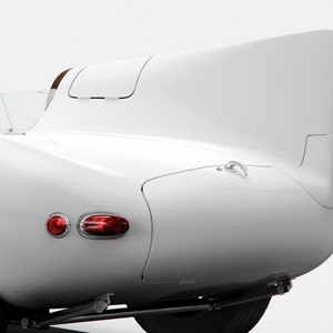 Jaguar D-type Rear Stamped Unframed - Etsy