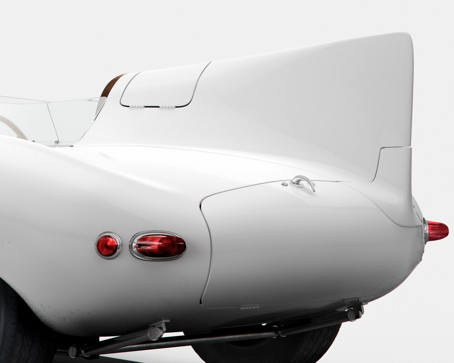 Jaguar D-type Rear Stamped Unframed - Etsy