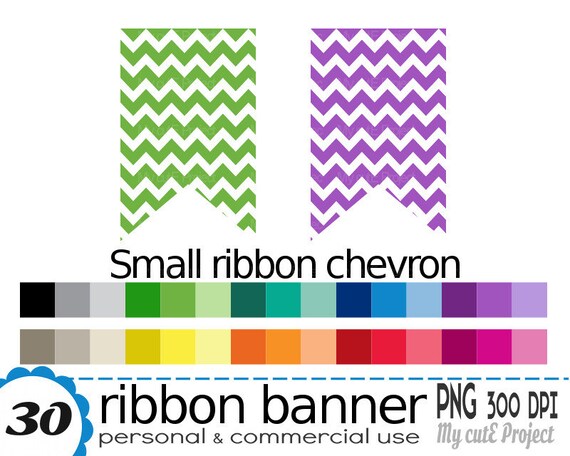 Chevron Banner Clipart