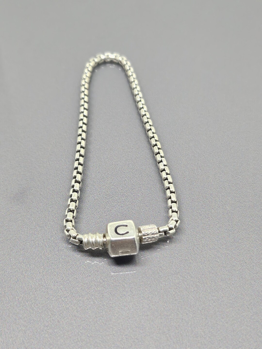 CHAMILIA Box Chain Bracelet CHAM Box Chain Box Clasp Bracelet CHAM ...
