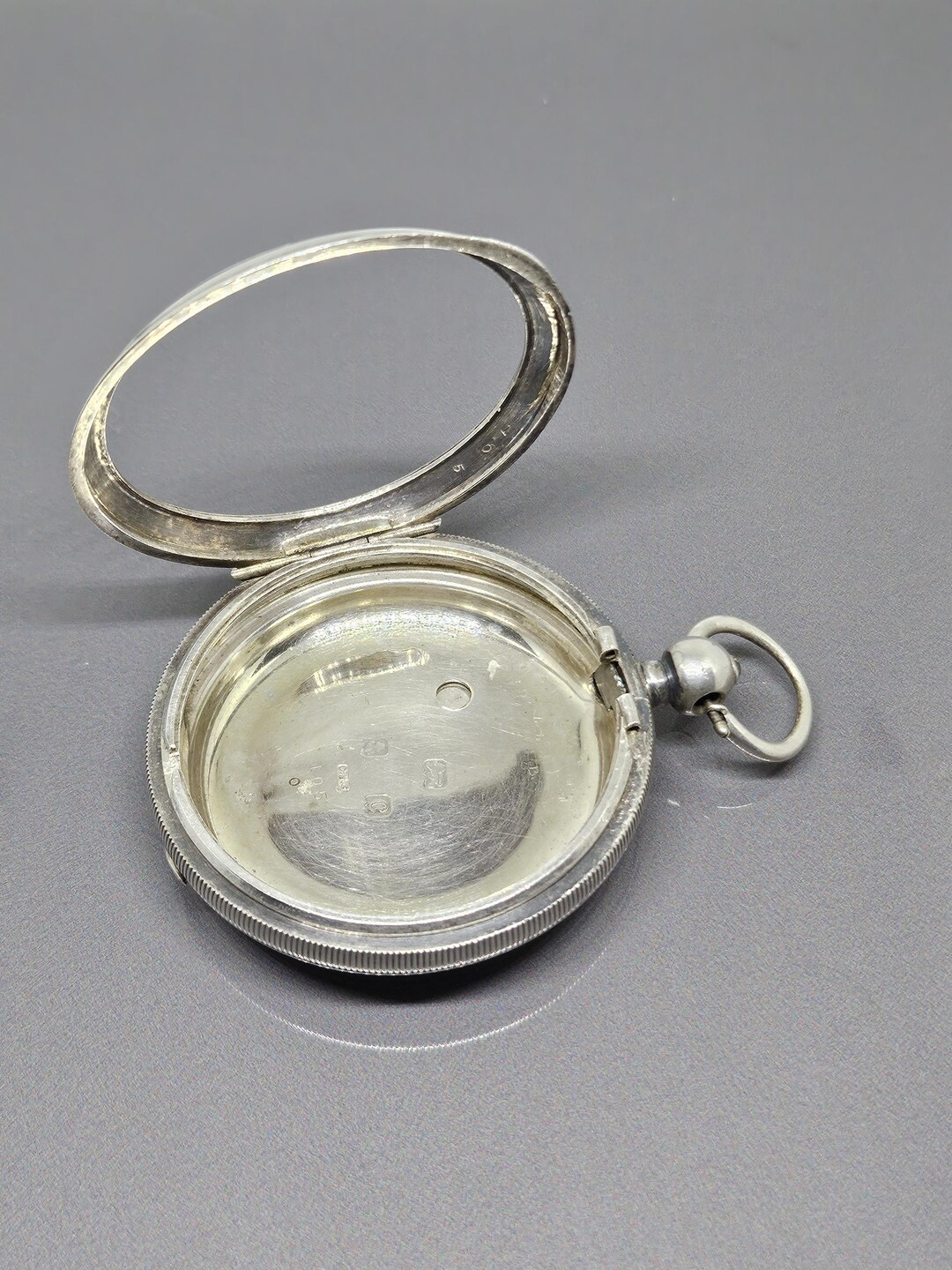 Antique Edwardian English Silver Watch Case for Pocket Watch Hallmarked ...