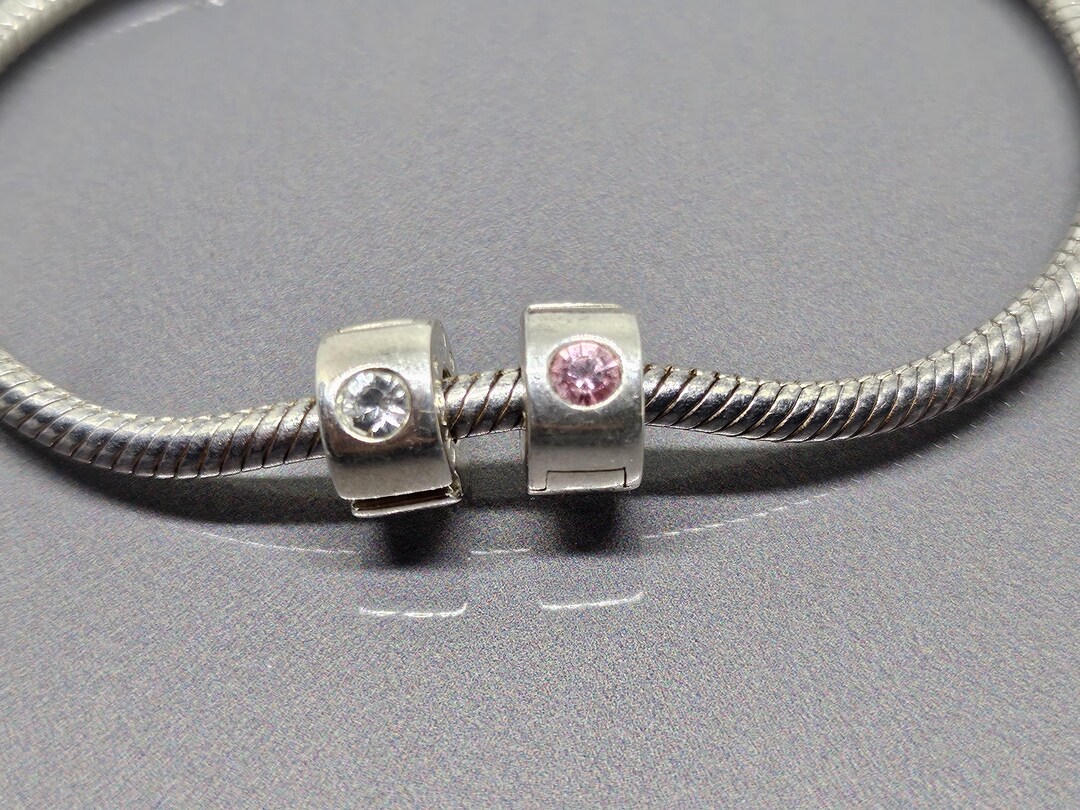 CHAMILIA Swarovski Crystal Clip Bead Charm CHAM Swarovski Crystal ...