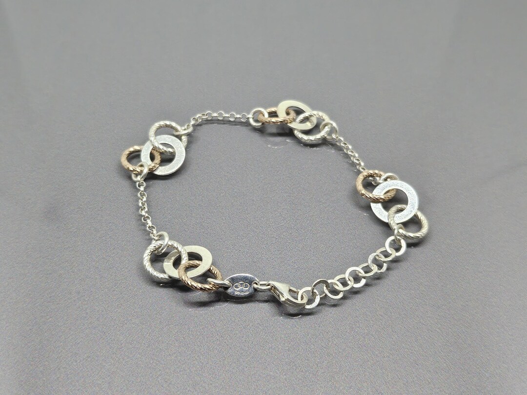 Links of London Interlocking Hoop Bracelet Links of London Aurora Gold ...