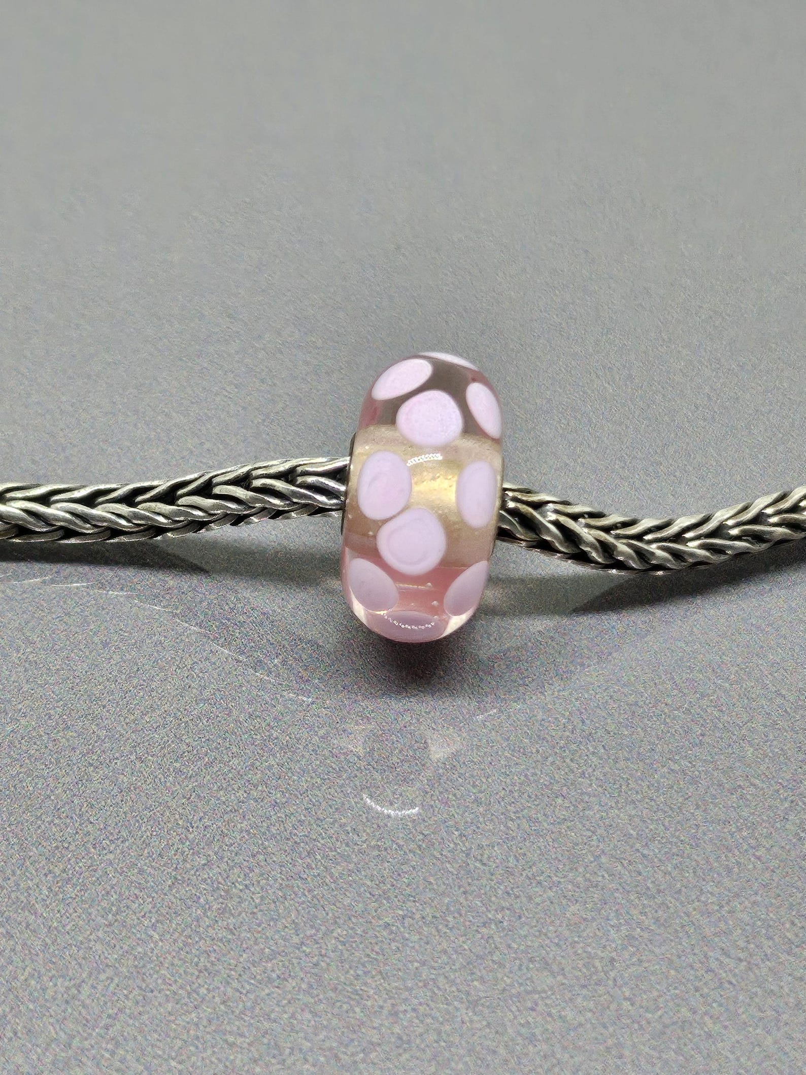 Trollbeads Charms Bead Charm Trollbeads Bracelet Trace Pink Hugging ...