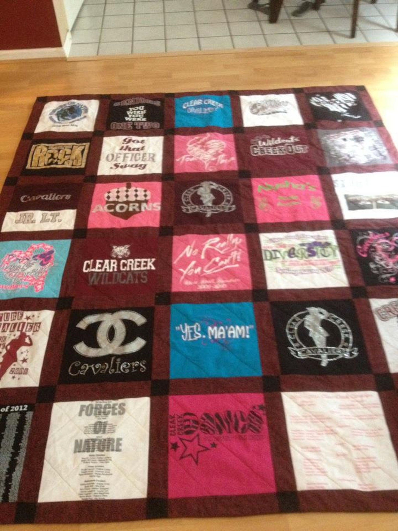 Custom T-shirt Quilts - Etsy