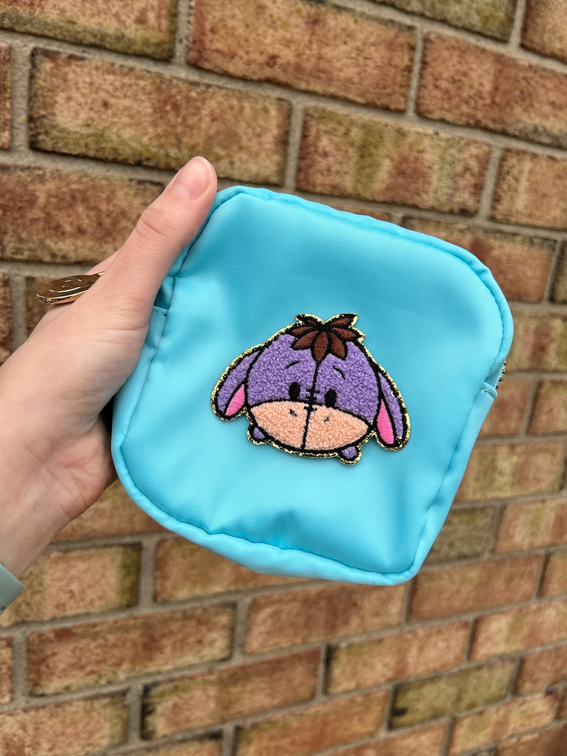 Eeyore Glitter Chenille Iron-on Patch - Etsy