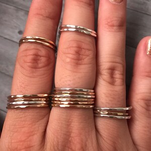 STACKABLE RING - Etsy