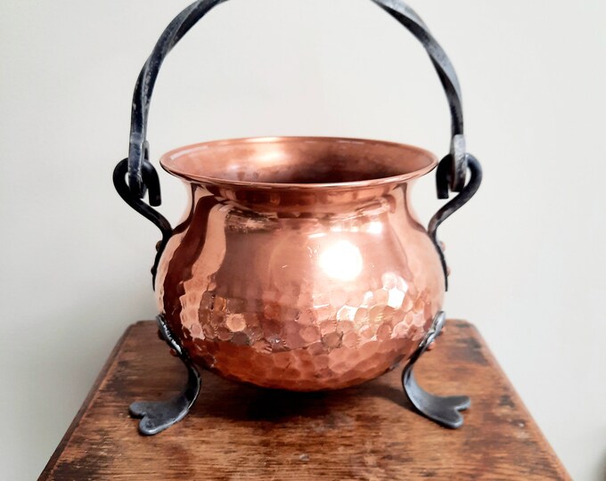 Vintage German Gekra Copper Cauldron - Etsy