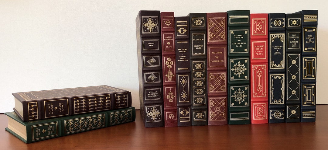 Franklin Library Books Imitation Leather - Etsy