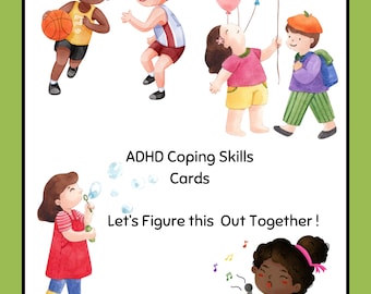 Strategies for Managing ADHD, Coping Skills Cards, Coping Strategies ...