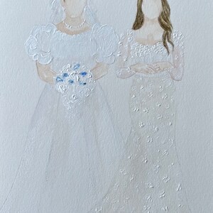 Generation Wedding Painting, Mother of Bride Gift, Generation Wedding ...