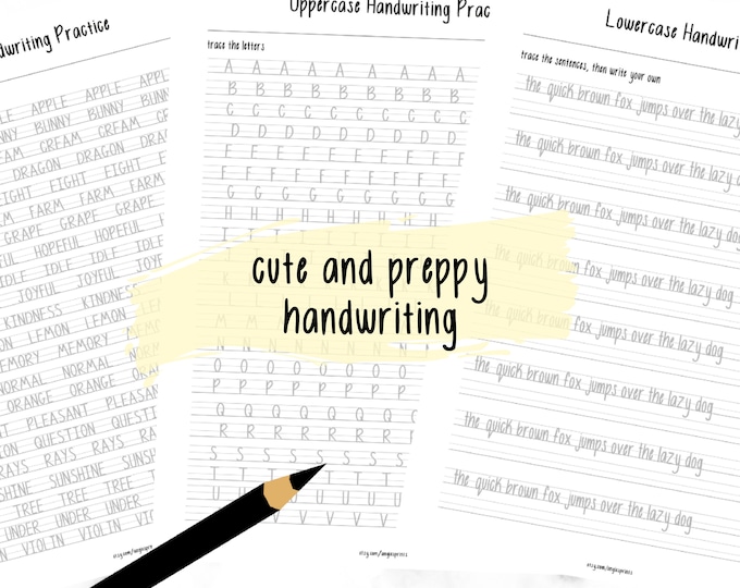 A-Z Alphabet Handwriting Practice Sheets NSW ACT Australia Foundation ...