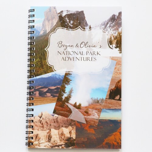 US National Park Journal Travel Notebook Wanderlust Gift - Etsy