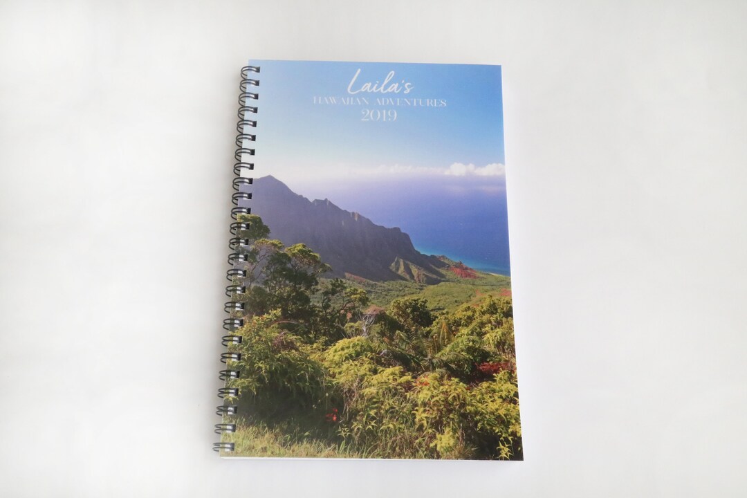 Hawaii Notebook, Travel Notebook, Hawaii Gift, Lined Notebook ...