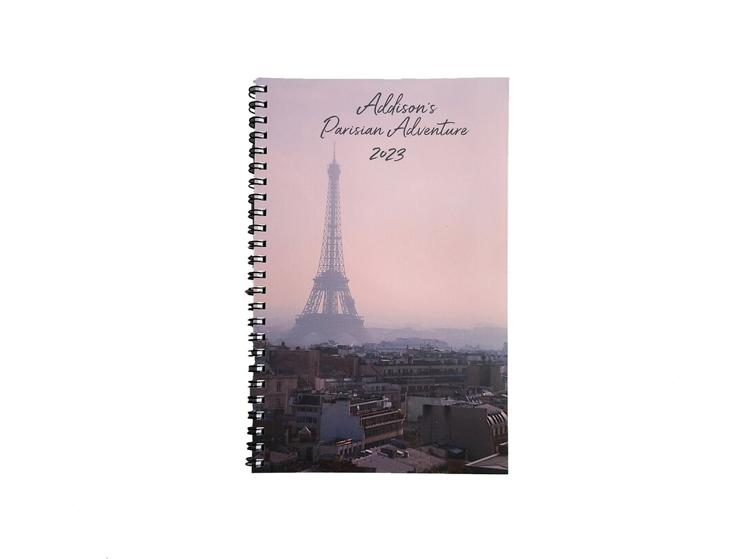Paris Trip, Paris Notebook, Travel Journal, Paris Gift, Paris Journal ...