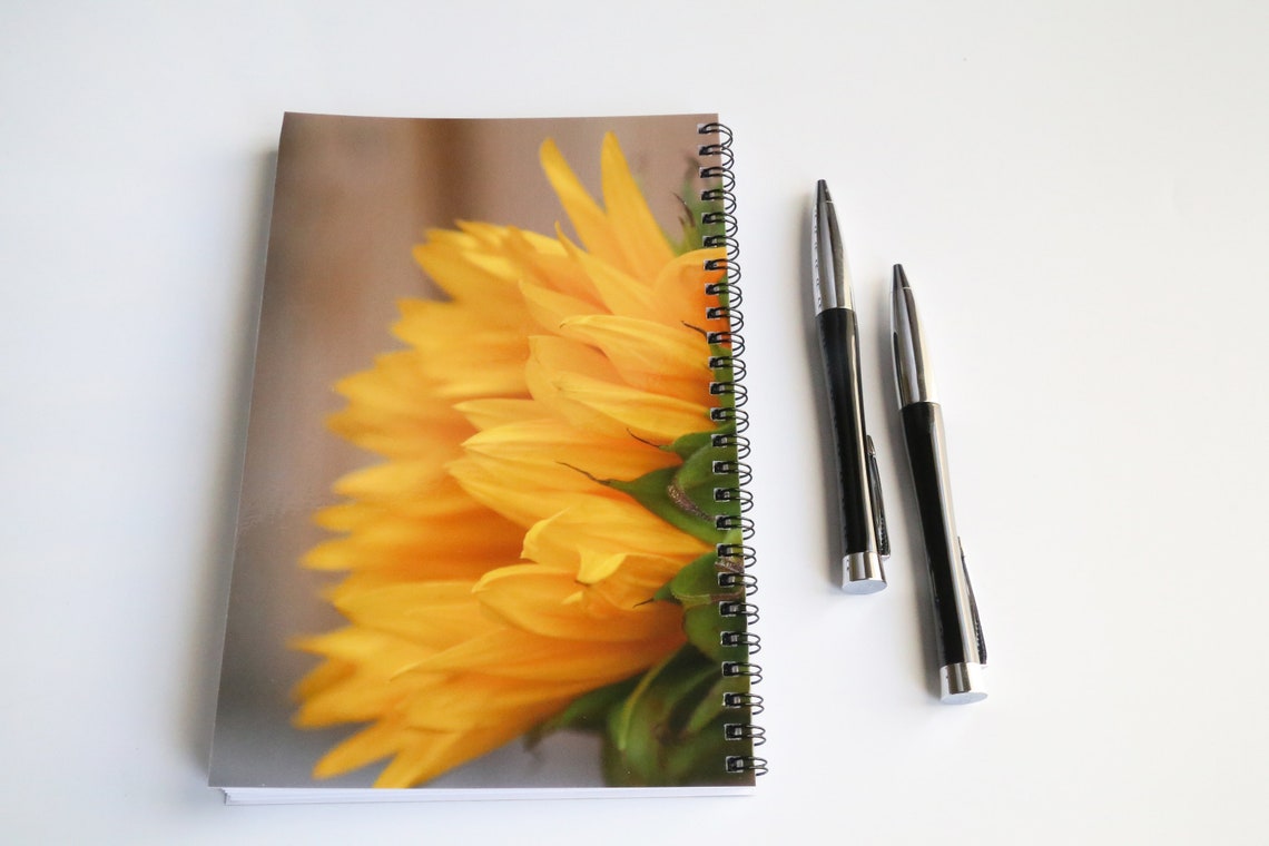 Sunflower Notebook Spiral Notebook Sunflower Gift You Are - Etsy