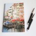 Travel Notebook, Italy Journal, Italy Gift, Venice Notebook, Spiral ...