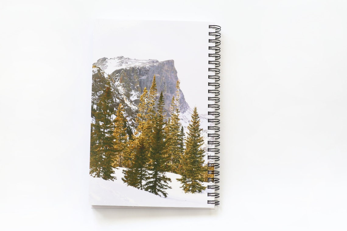 Mountain Notebook, Writing Journal, Lined Notebook National Park ...