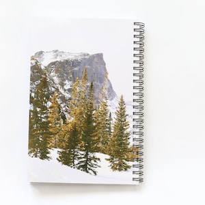 Mountain Notebook, Writing Journal, Lined Notebook National Park ...